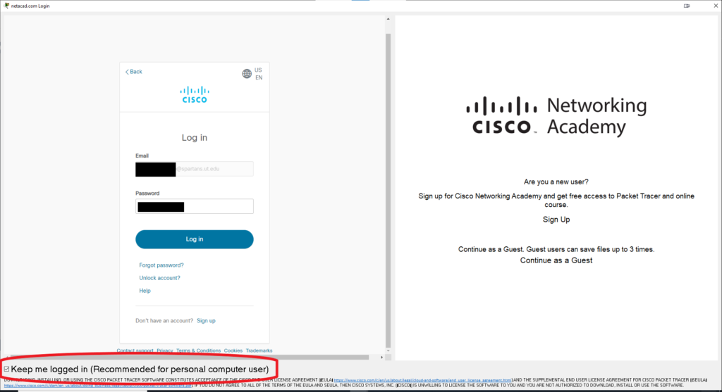 How to Install Packet Tracer for Windows – UT Cybersecurity Club